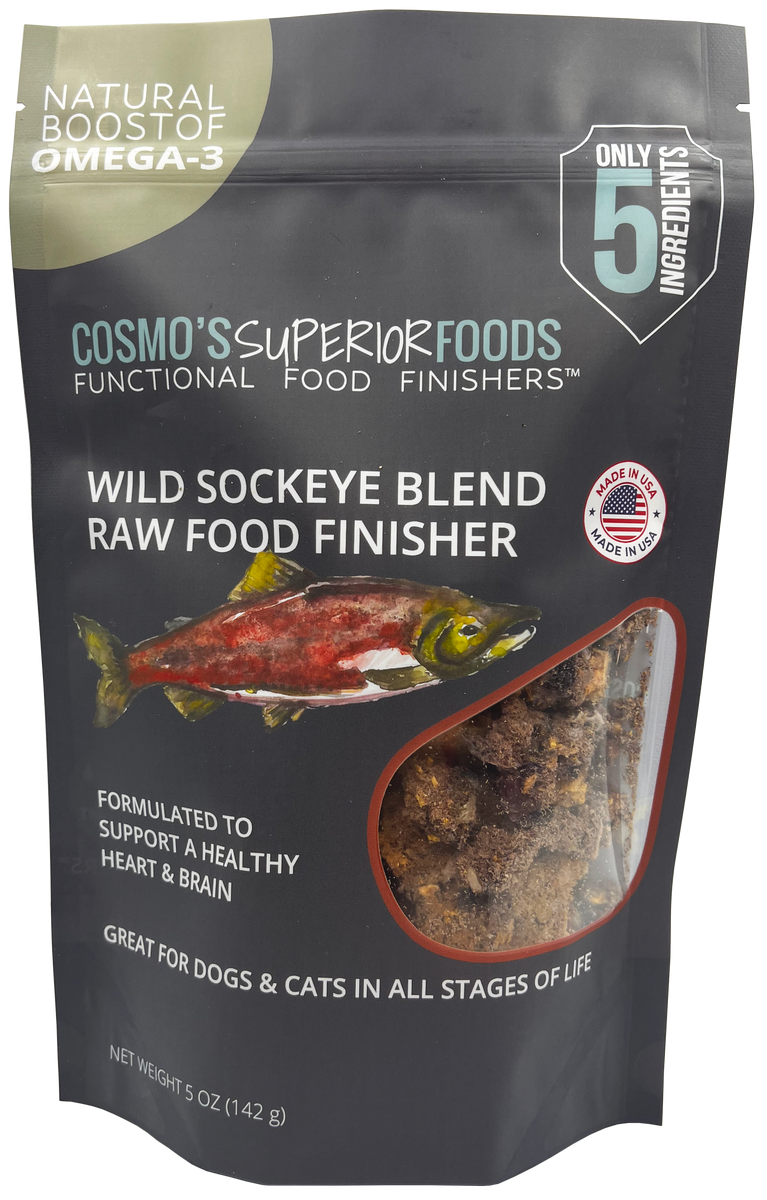**NEW RELEASE** Cosmo's Wild Sockeye RAW Functional Food Finisher ...